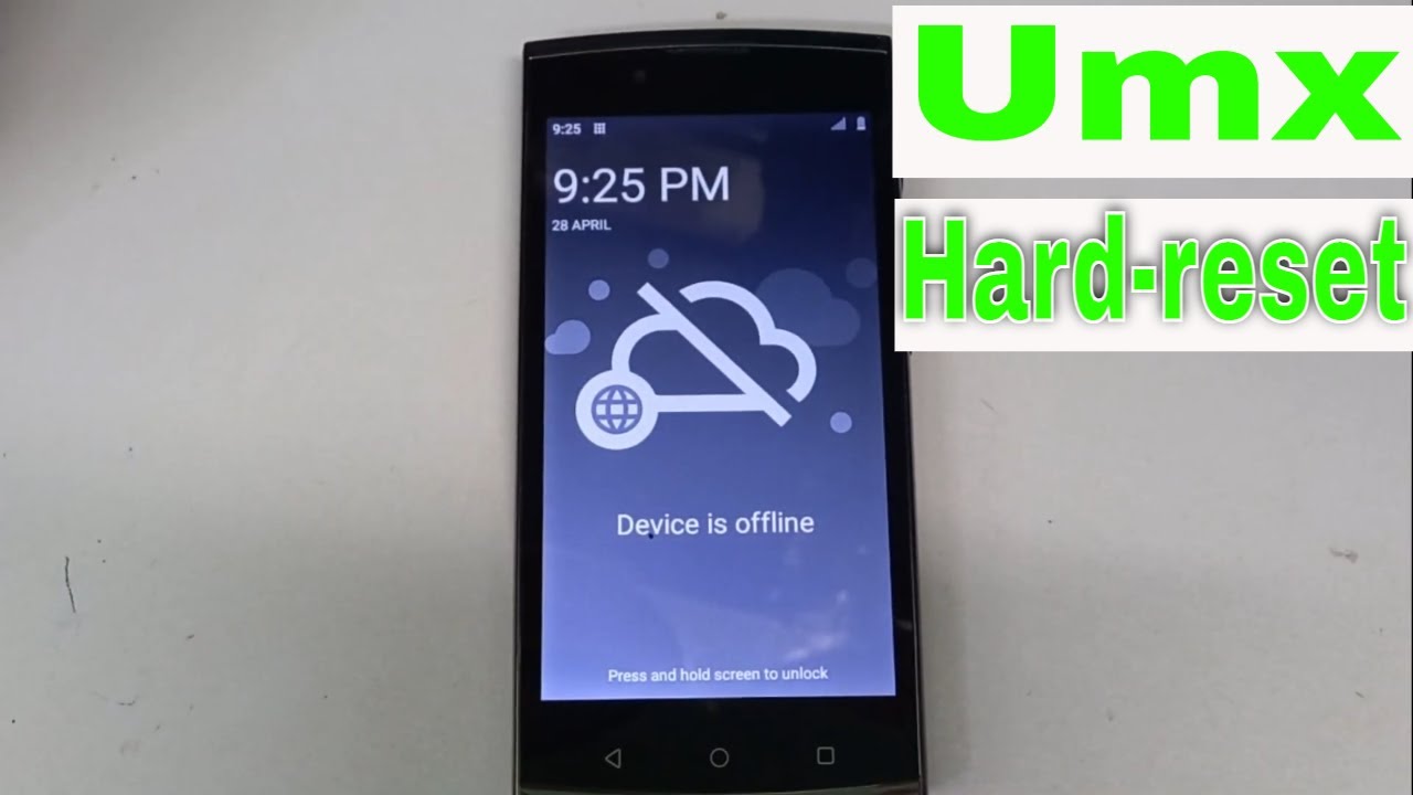 How To Umx U693gl hard reset|hard reset umx phone - YouTube