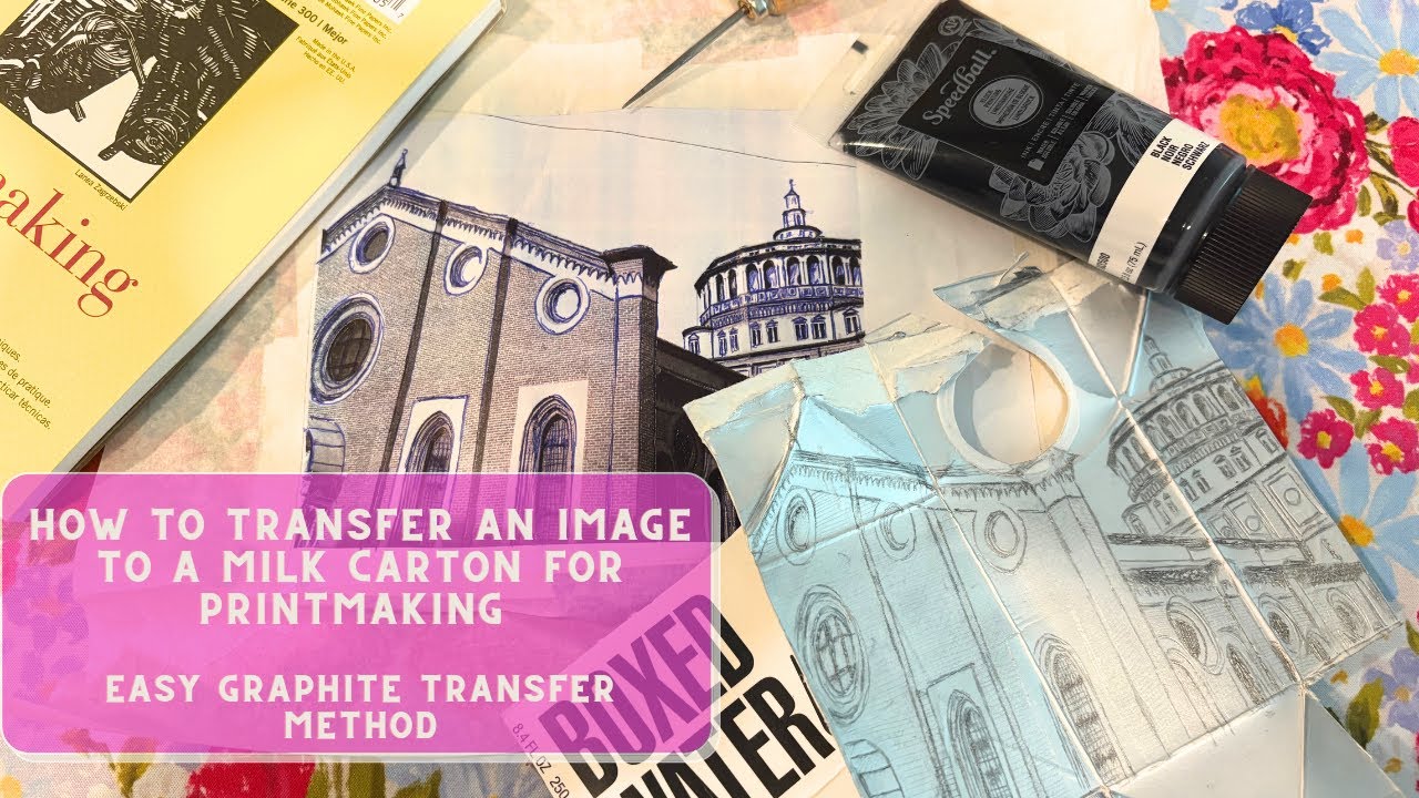Part 1 - How to Transfer an Image to a Milk Carton for Tetrapak ...