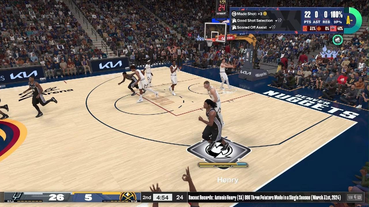 NBA 2K24 MP blocks Nikola Jokic - YouTube