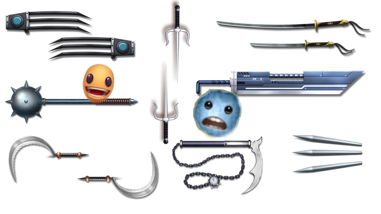 BUDDY CHECKS ALL THE WEAPONS FROM SHADOW FIGHTING 2! ROC CLAWS, SAMURAI ...