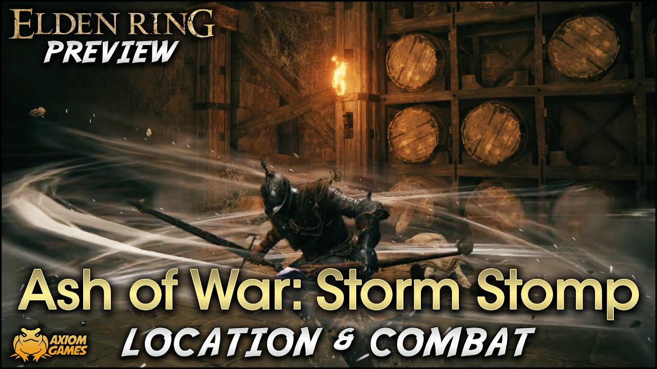 Elden Ring - Ash of War: Storm Stomp Location - YouTube