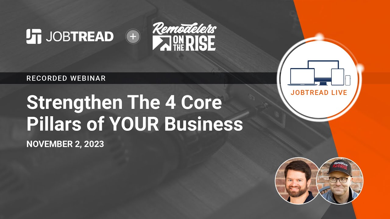Strengthen the 4 Core Pillars of YOUR Business - YouTube