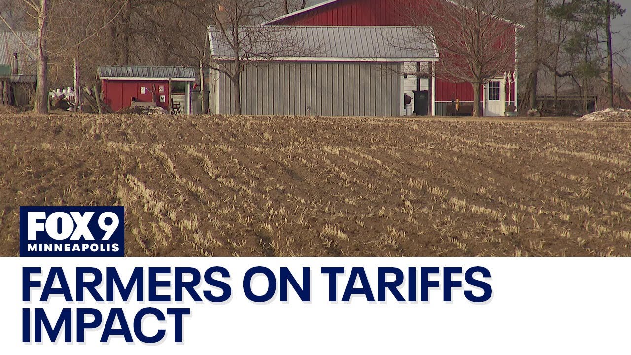 Farmers try to gauge impact of tariffs - YouTube