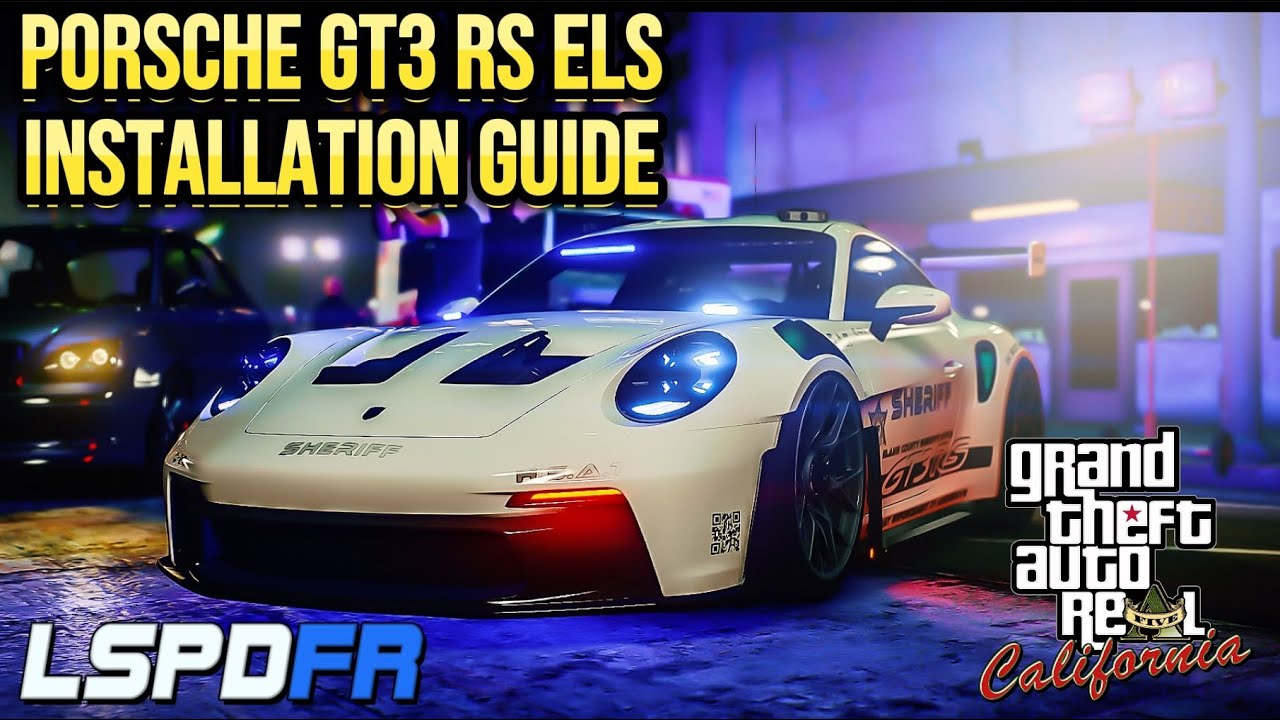 GTAV LSPDFR | 2023 Porsche GT3 RS ELS Showcase & Installation Guide ...