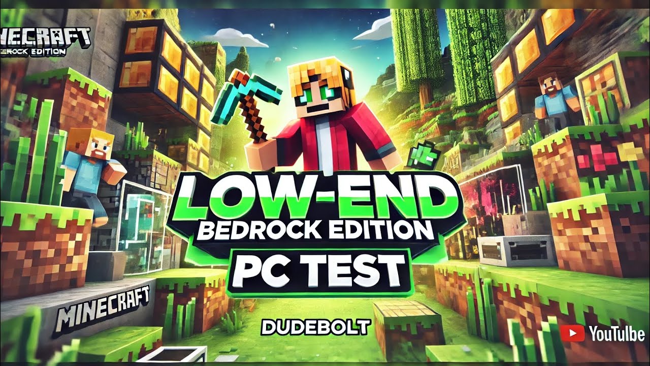 Can Minecraft Bedrock Run on Low-End PC | SHOCKING RESULTS 😱| - YouTube