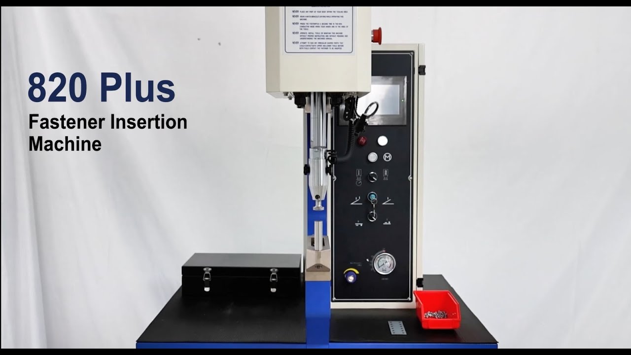 Super Powerful Insertion Machine 820Plus----8 Ton For M12 Nut M10 Stud M6 Standoff (carbon steel ...