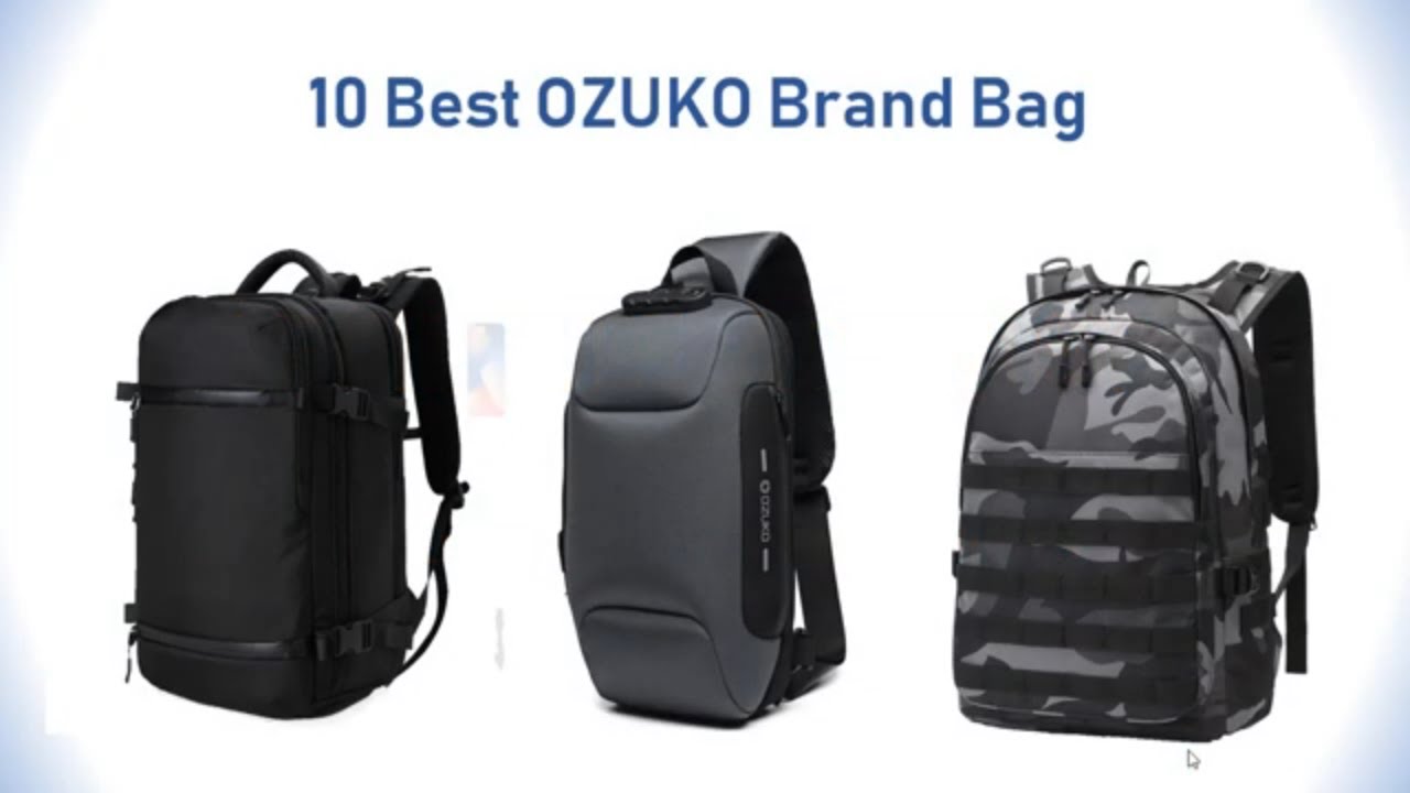 Top 10 Best OZUKO Brand Bag | bags for men | travel bags online ...