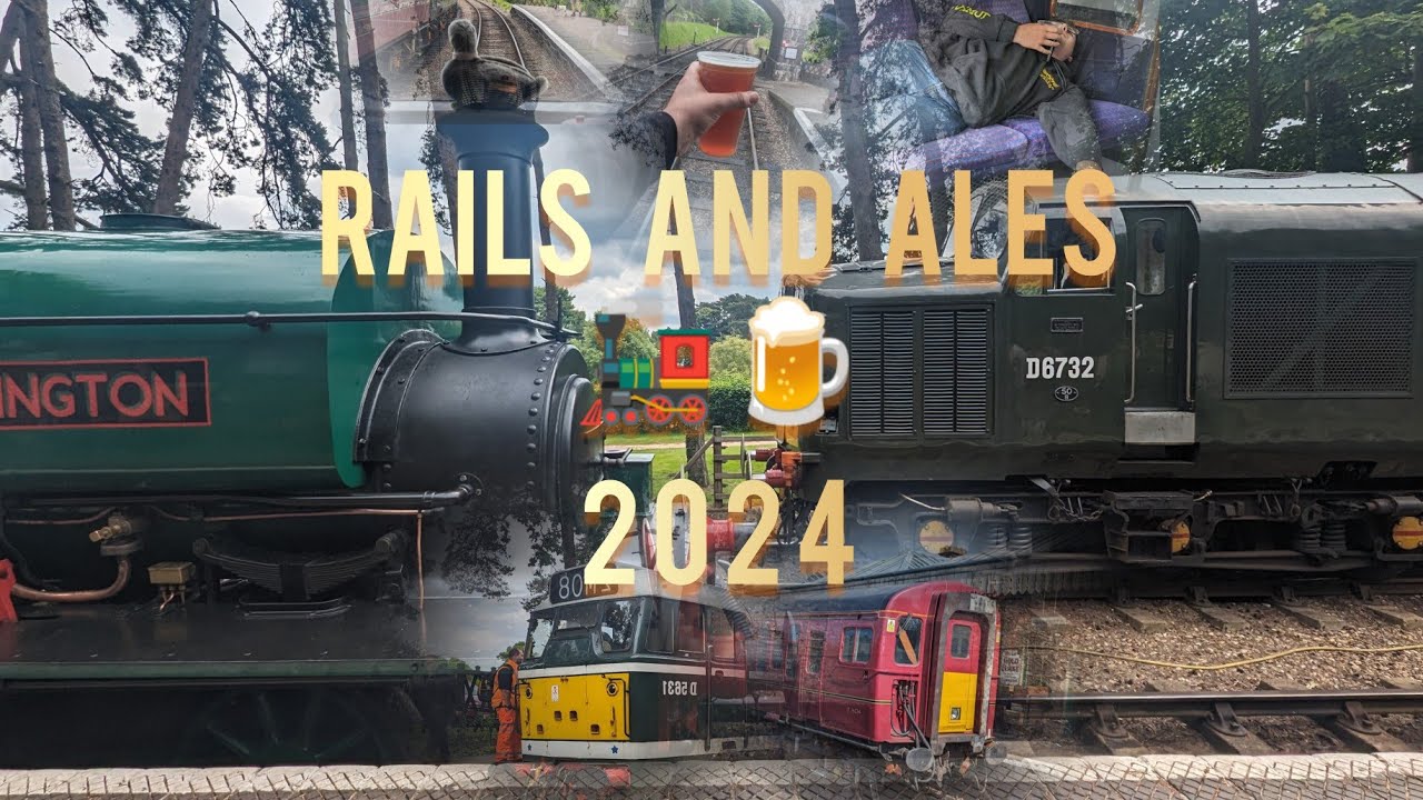 North Norfolk Railway - Rails and Ales 2024 - YouTube