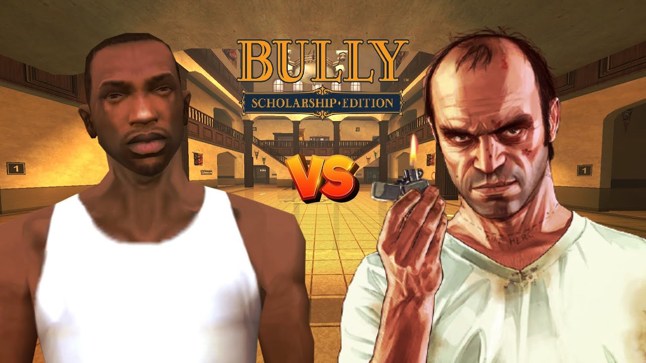 Bully SE: Carl Johnson VS Trevor Phillips - YouTube
