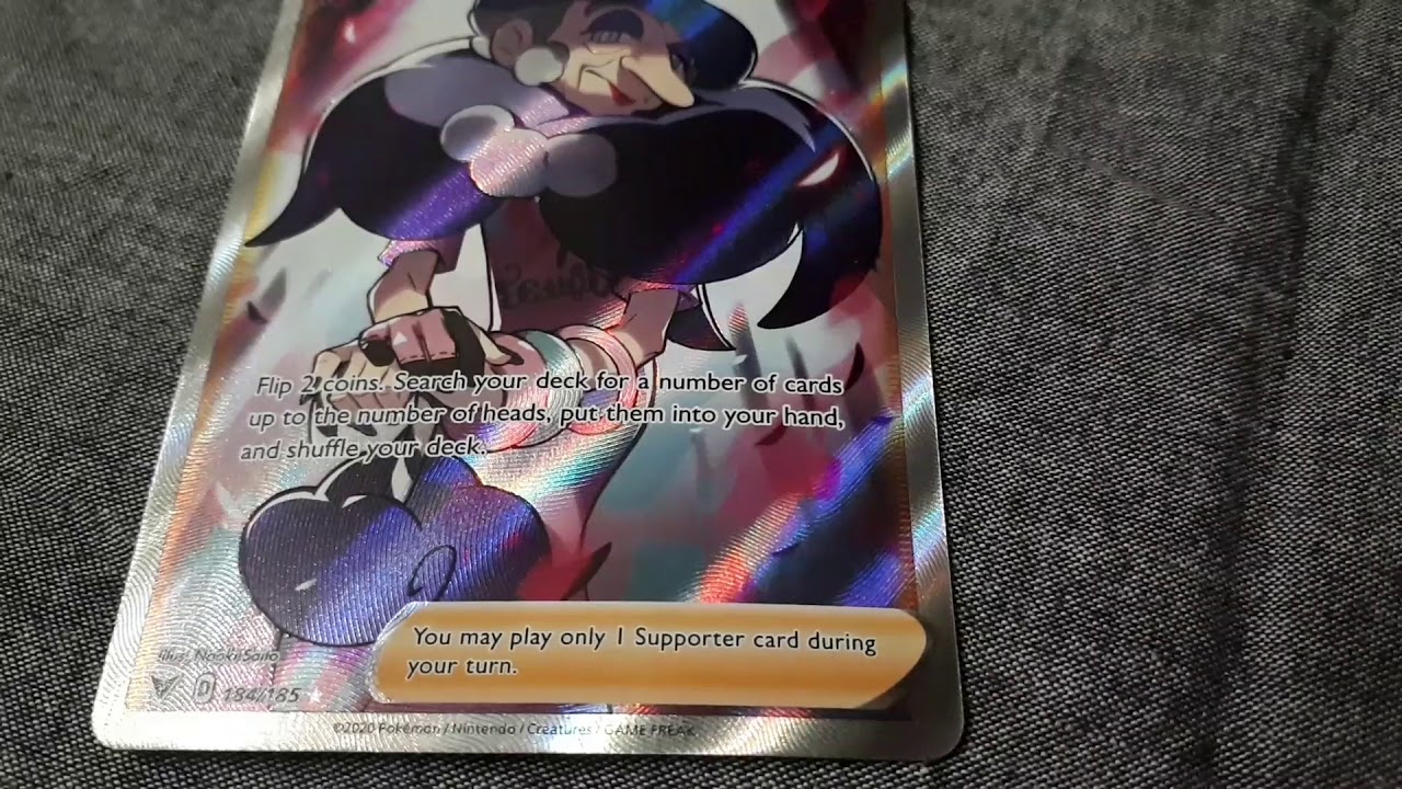 Vivid Voltage Opal Trainer supporter card (Ultra rare) - YouTube