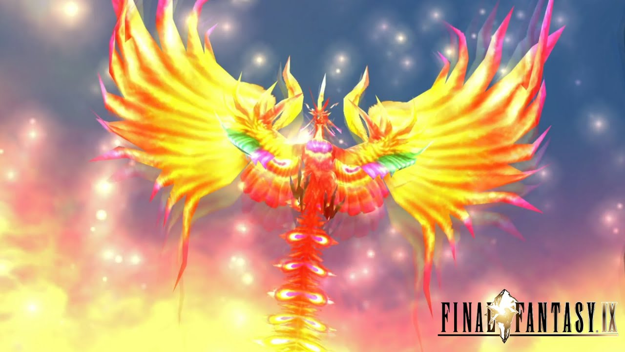 Final Fantasy IX - Phoenix Eidolons (Summons) - YouTube
