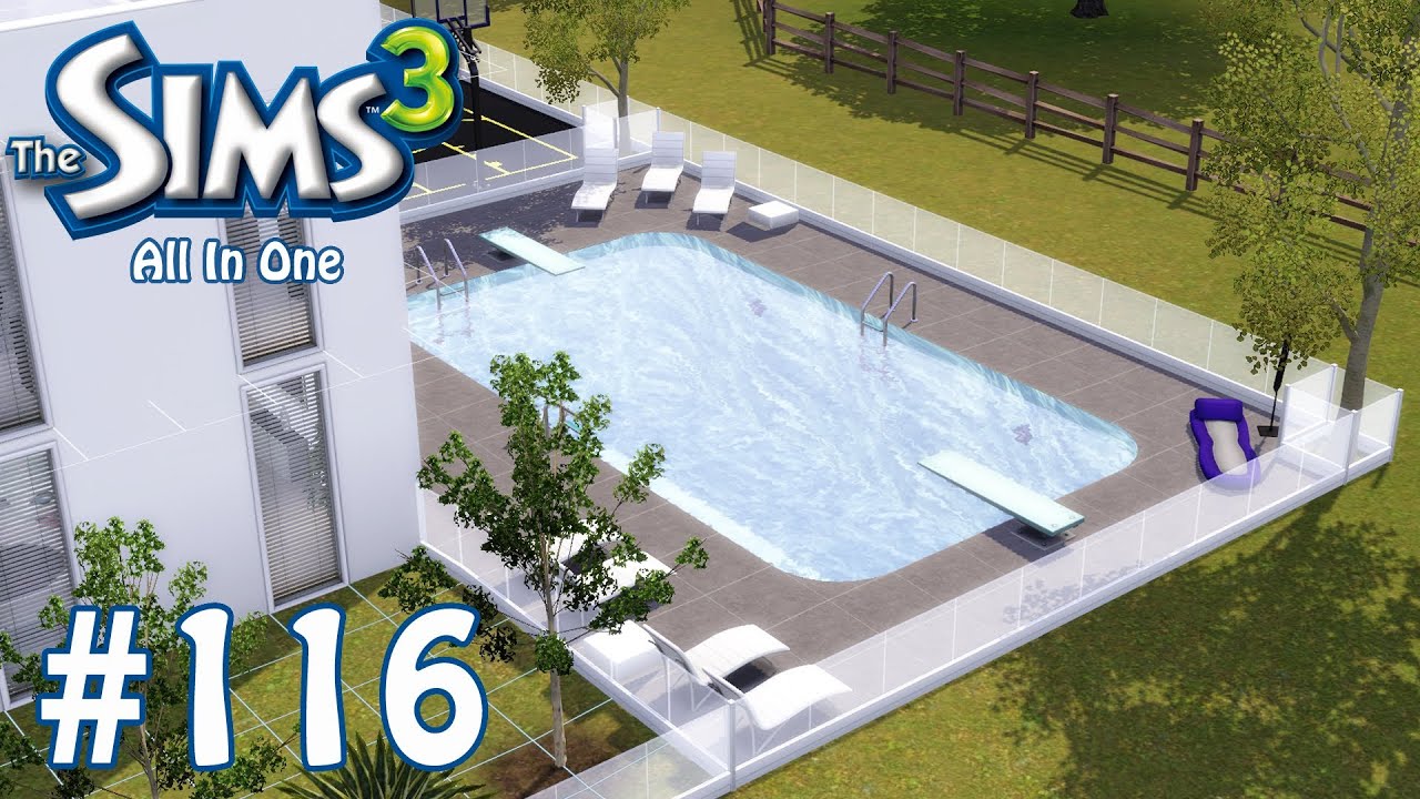 The Sims 3: Adding Swimming Pool - Part 116 | Sonny Daniel - YouTube