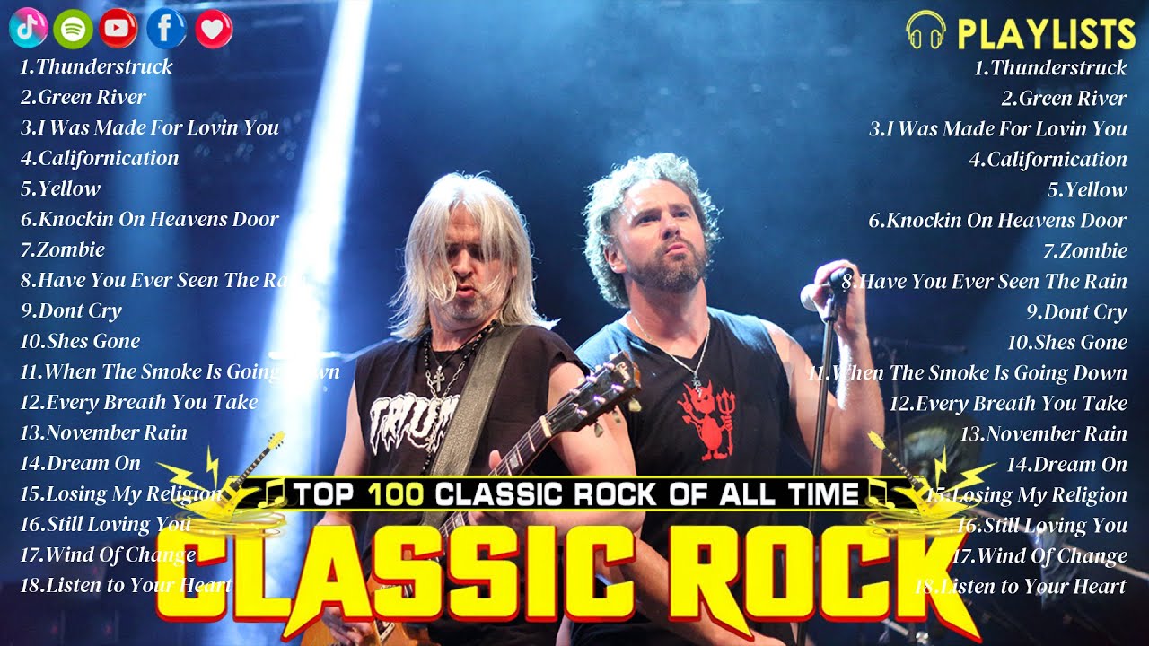 🌿 Classic Rock Mix_songs 🌿 ~ Vintage Rock Hits | Classic Rock Playlist ...