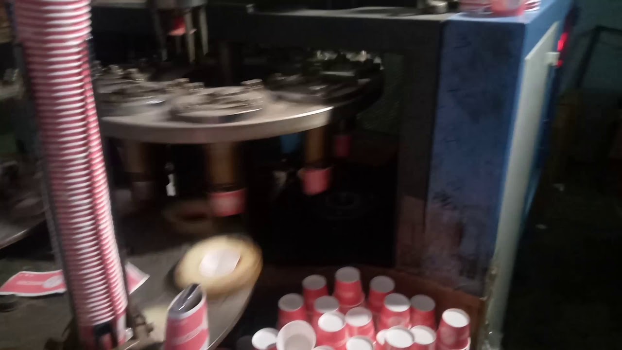 Paper cap machine - YouTube