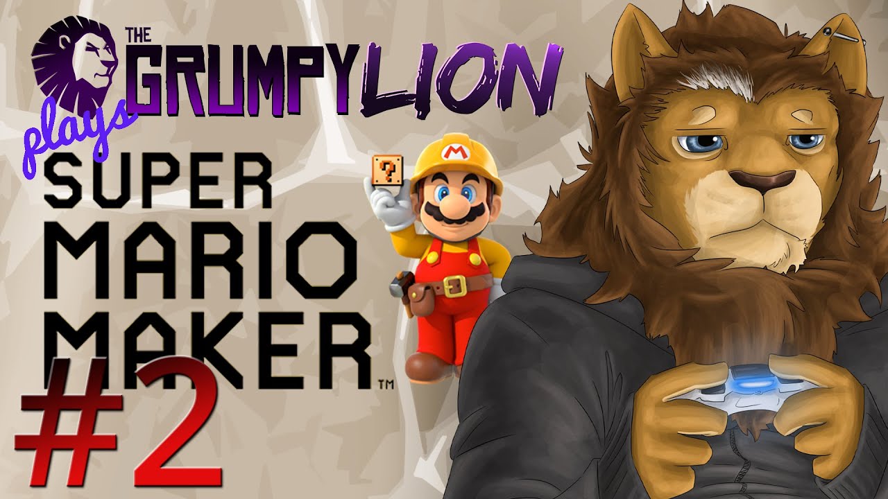 Super Mario Maker #2 (Co-op!) - Grumpy Lion Plays - YouTube