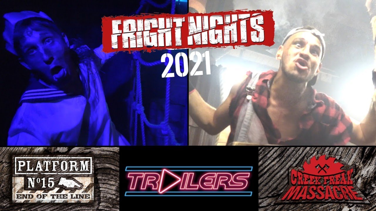 INSIDE ALL 3 Scare Mazes At THORPE PARK FRIGHT NIGHTS 2021 - YouTube