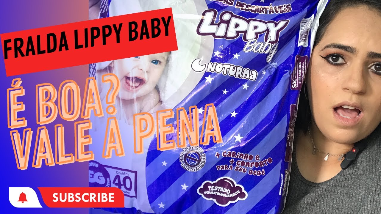 FRALDA LIPPY BABY - FRALDA DA SHOPEE - Valeu a pena? - YouTube