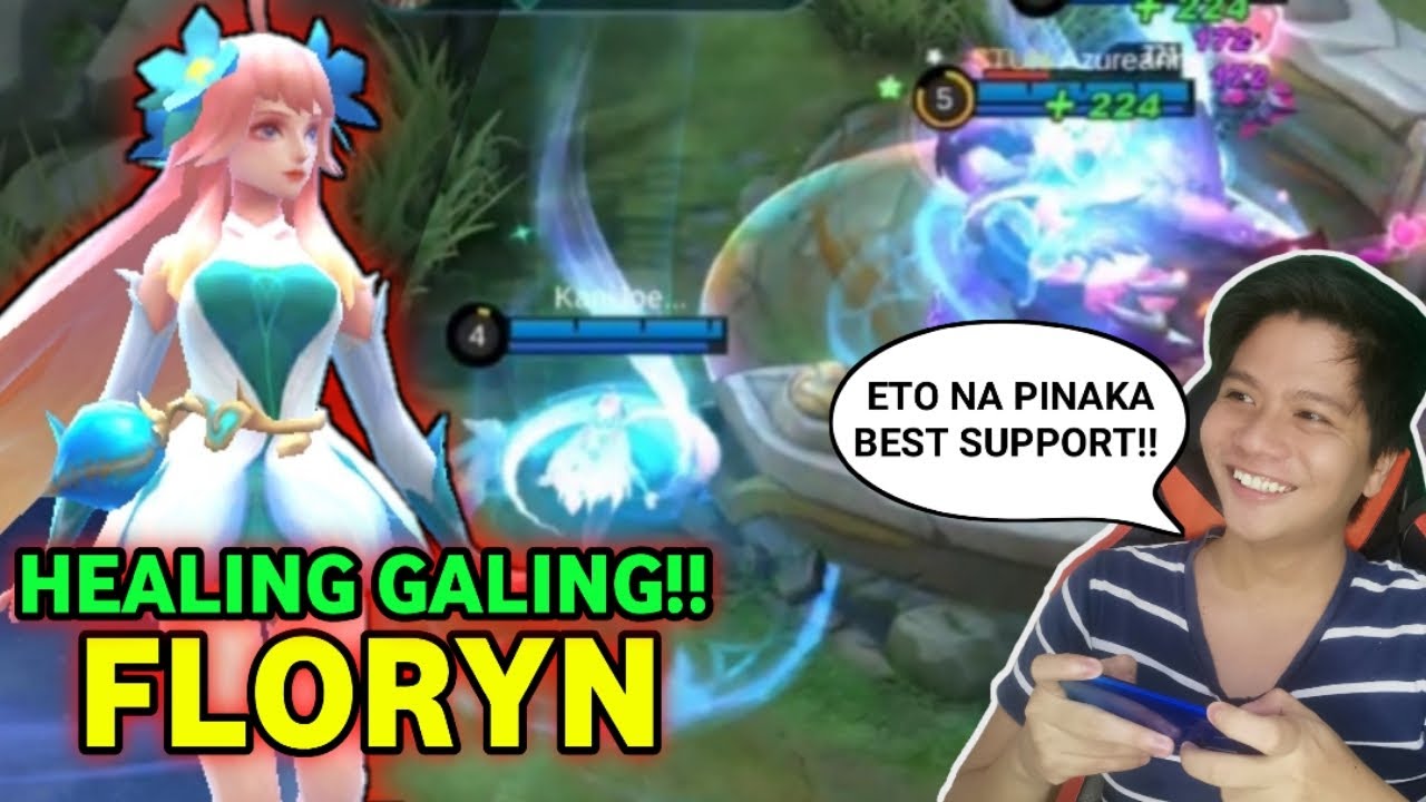 NEW BEST HEALER sa Mobile Legends!!??, Floryn Best SUPPORT sa ML ...