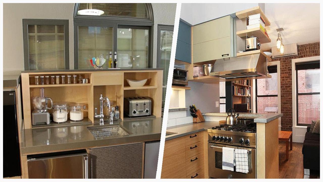 75 Small Kitchen With Zinc Countertops Design Ideas You'll Love 🔴 - YouTube