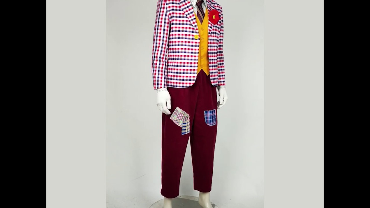 Halloween Idea 2019 Joker Arthur Fleck Cosplay Costume - YouTube