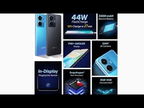 iqoo Z6 4g (44w) Mobile review and dashing unboxing. 💯 # iqoo Z6 44w - YouTube