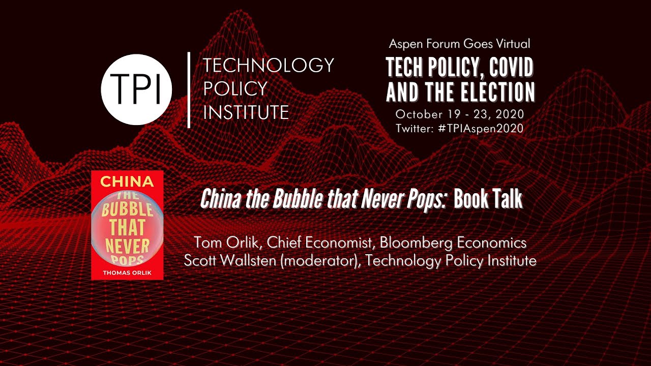 China: The Bubble That Never Pops: Book Talk with Tom Orlik - YouTube