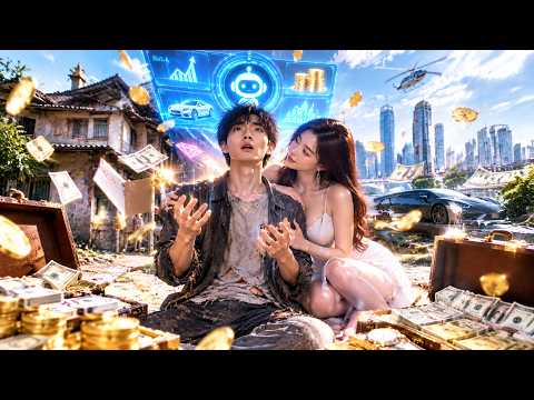 💥穷小子被美女总裁上门逼债，绝望之际觉醒贬值系统！全球物价瞬间暴跌，一块钱买下整座城，讨债美女看傻眼当场献身求婚！#短剧 #逆袭 #爽剧