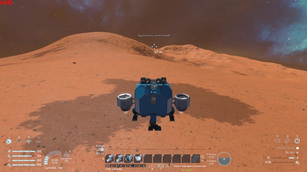 Space Engineers: S02-E01 - Landing And Getting Started - 03-27-17 - YouTube