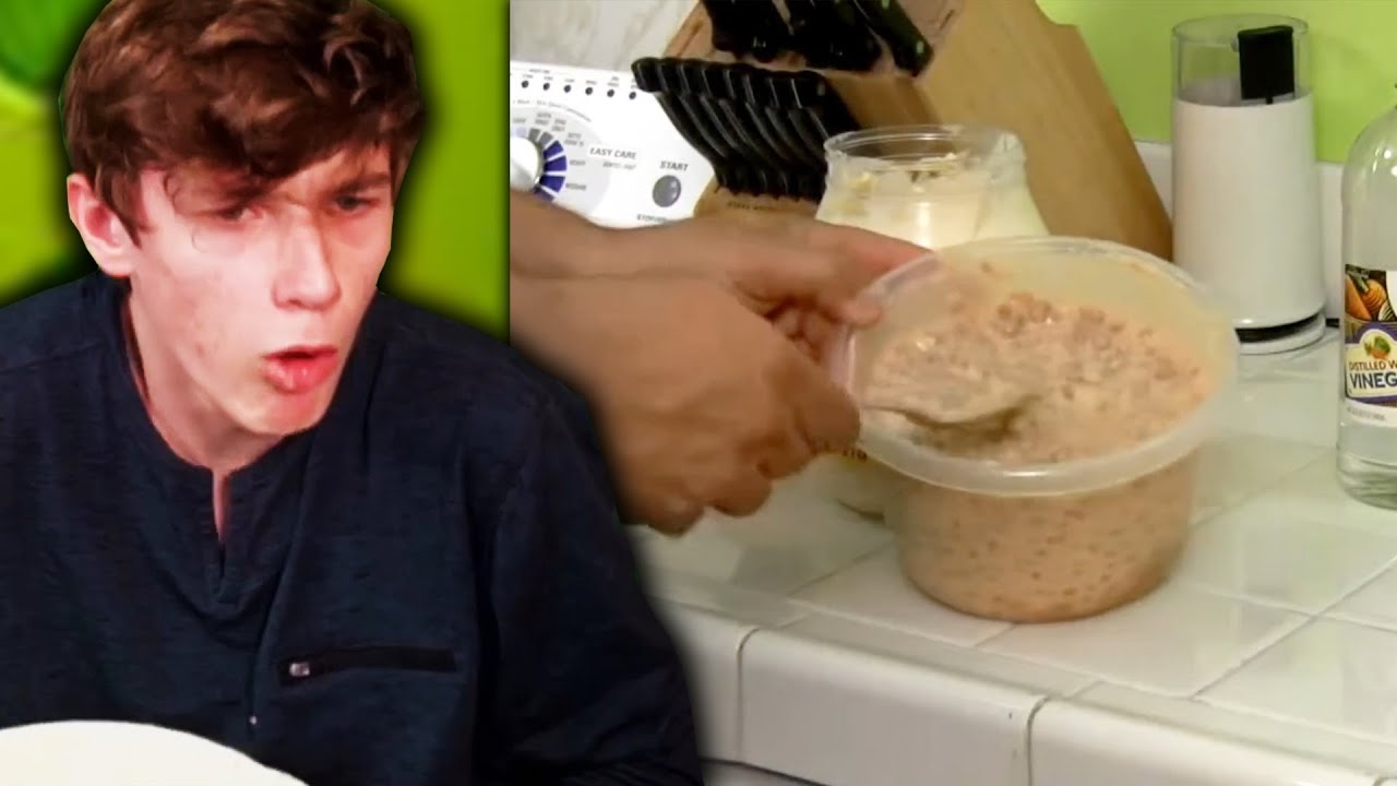 Taste Testing The Worst "Salad" Ever - YouTube