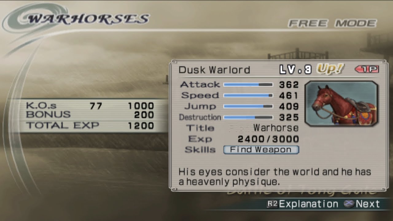 LV3 C/H Horse leveling trick (Red Hare King) Lu Bu's Horse - Dynasty ...