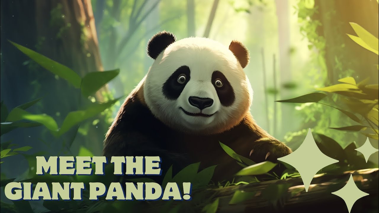 Meet the animal: Giant Panda! | Educational Video for Kids | Fun Facts ...