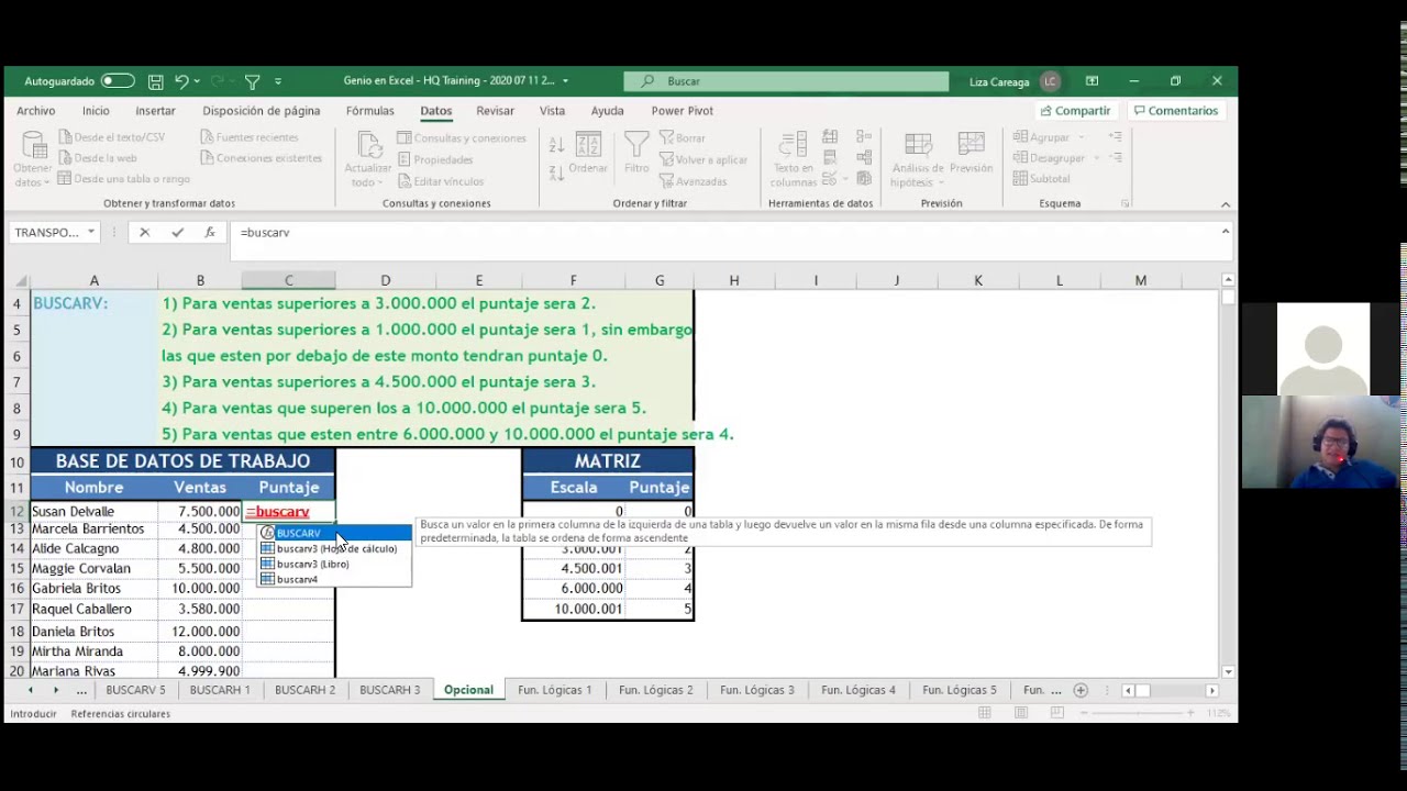 Clase 14 de 16 - Genio en Excel - LC - YouTube