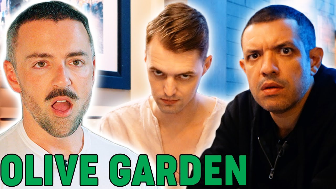 Matteo Lane Goes To Olive Garden With Nick Smith & Francesco De Carlo ...