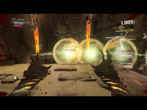 DOOM 2016 - Harvester triple kill - YouTube