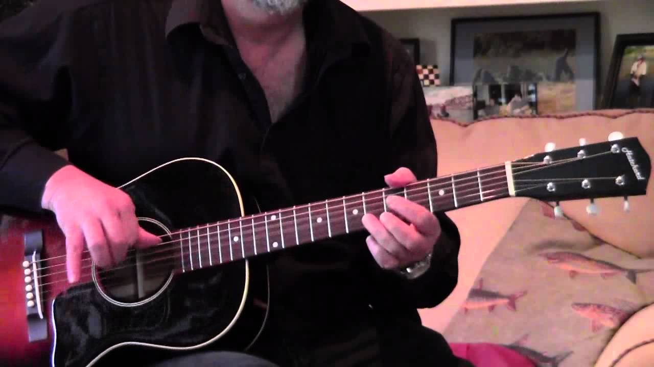 Gibson L00 / David Hatchard honest repro of a 1933... - YouTube