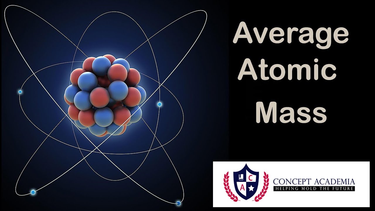 How to Find Average Atomic Mass of an Element | Atomic Structure ...