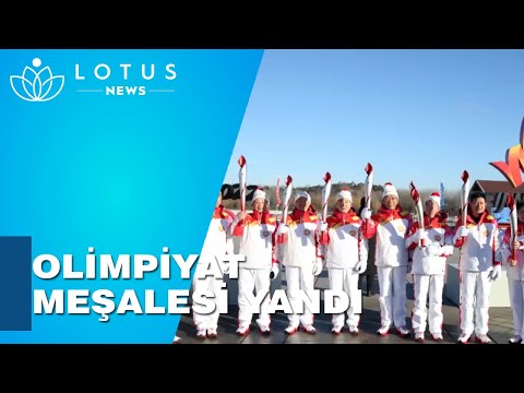 OLİMPİYAT MEŞALESİ YANDI! HEYECAN DORUKTA...