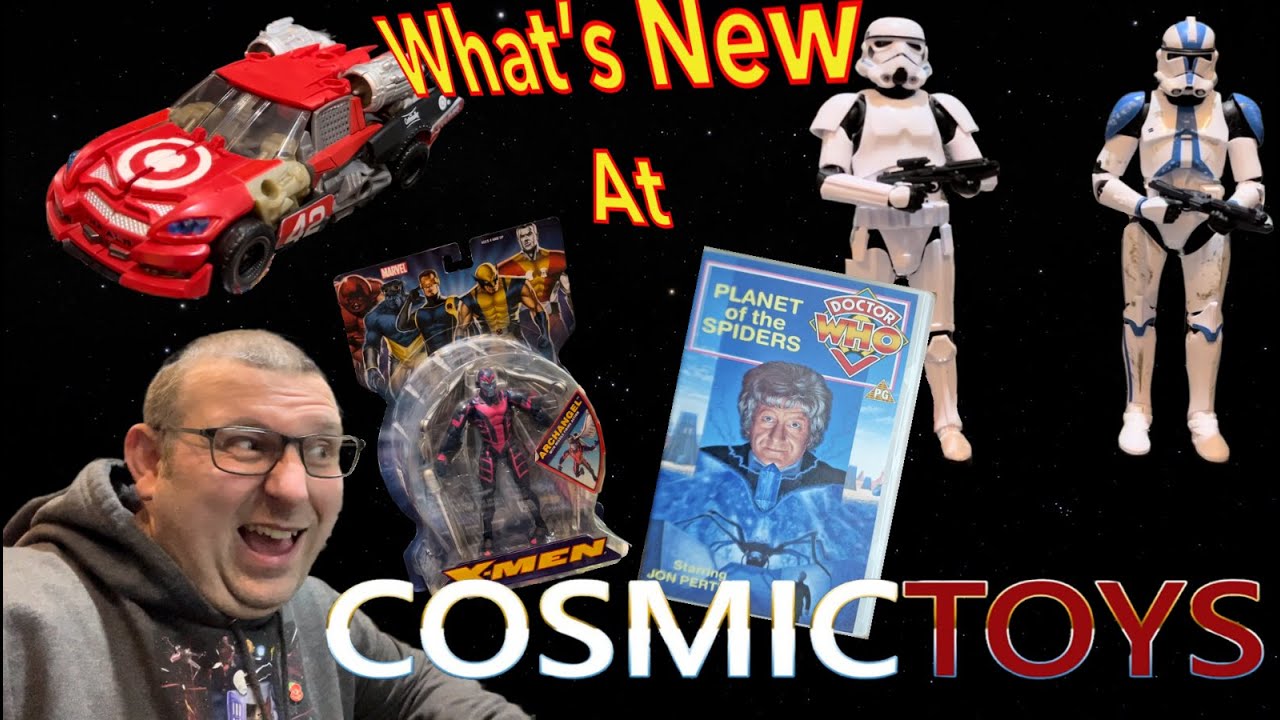 What's New At Cosmic Toys? Star Wars Black Series! Transformers ...