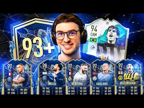 70 x 93+ TOTS Packs & TOTS Player Picks! - YouTube