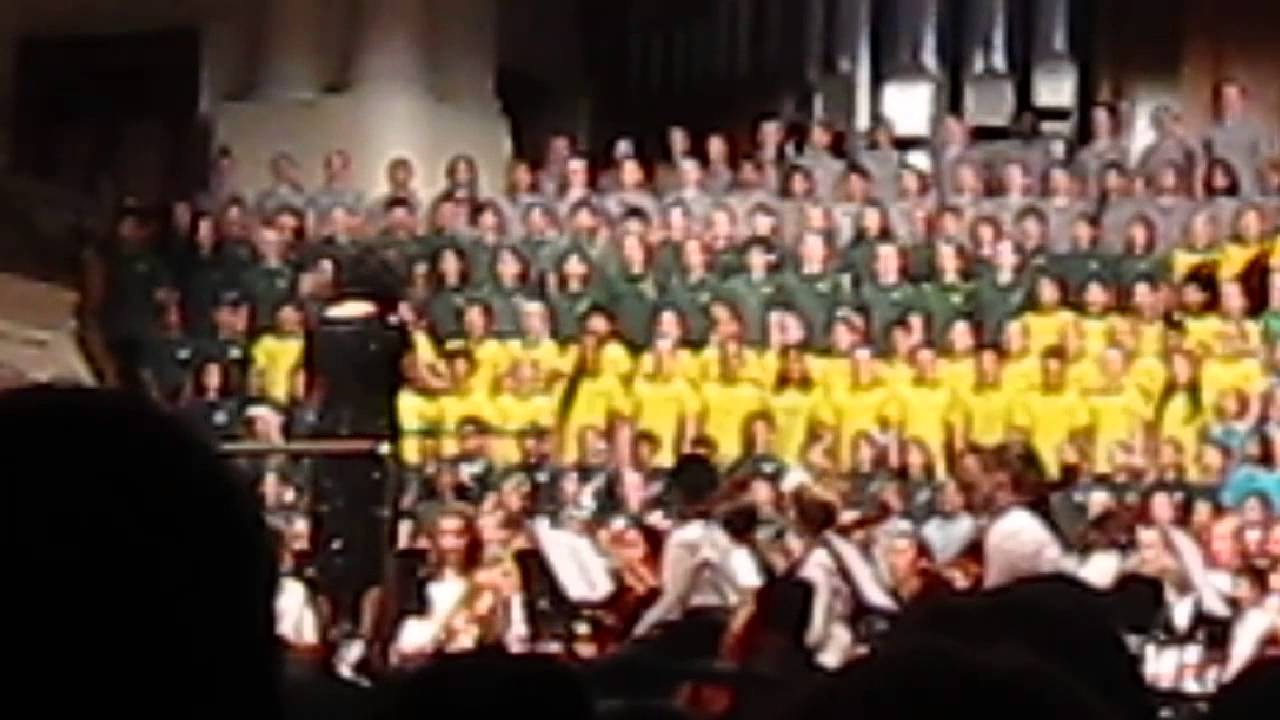 2014 74th Festival of Music's Massed Choir sings 'Feel Good!' - YouTube