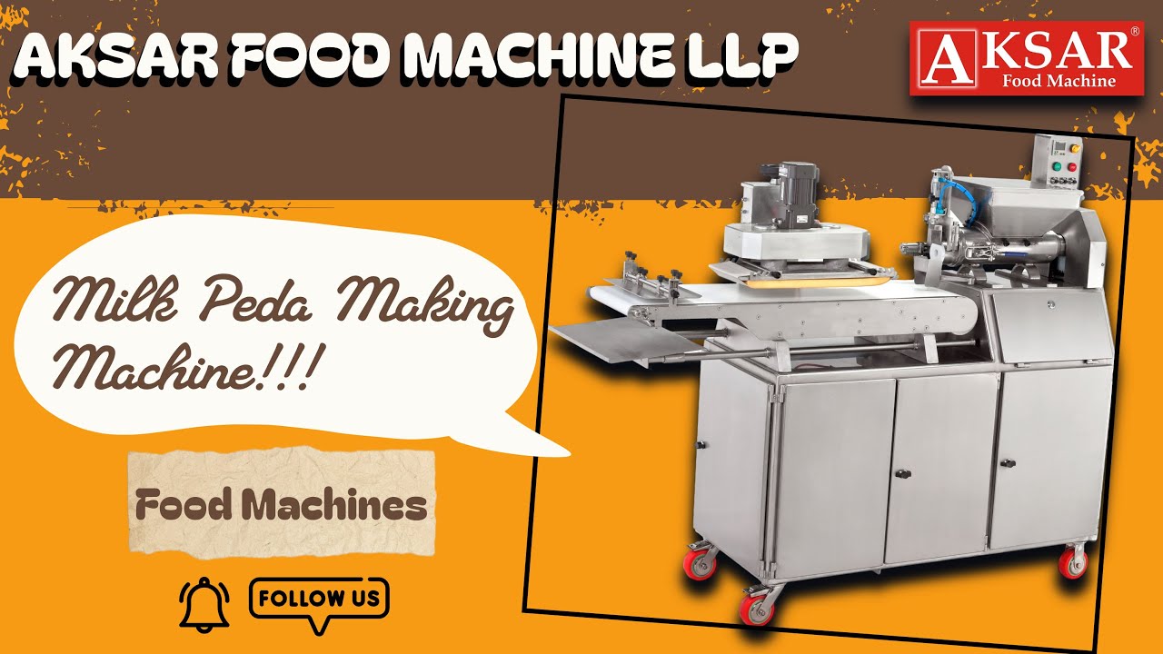 Milk Peda Making Machine - YouTube