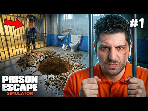TÜNEL KAZARAK HAPİSTEN KAÇMAK?! | Prison Escape Simulator
