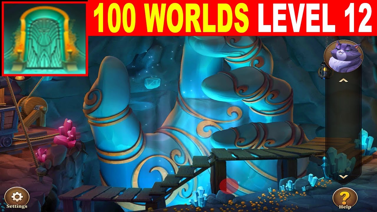100 Worlds LEVEL 12 Walkthrough - Escape Room Game 100 Worlds Guide ...