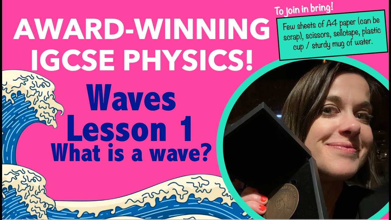 IGCSE Physics: Waves 1: What is a Wave? - YouTube