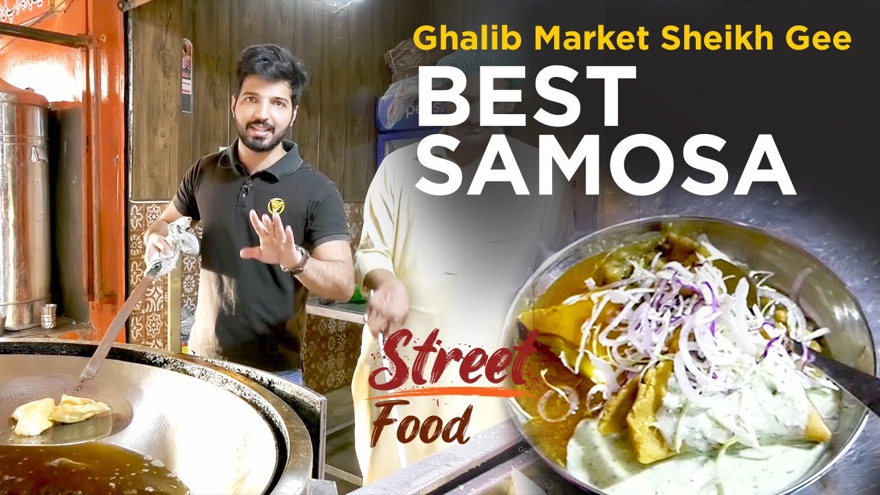 Ghalib market best Sheikh Gee Samosa | Lahore Street Food | Ramazan ...