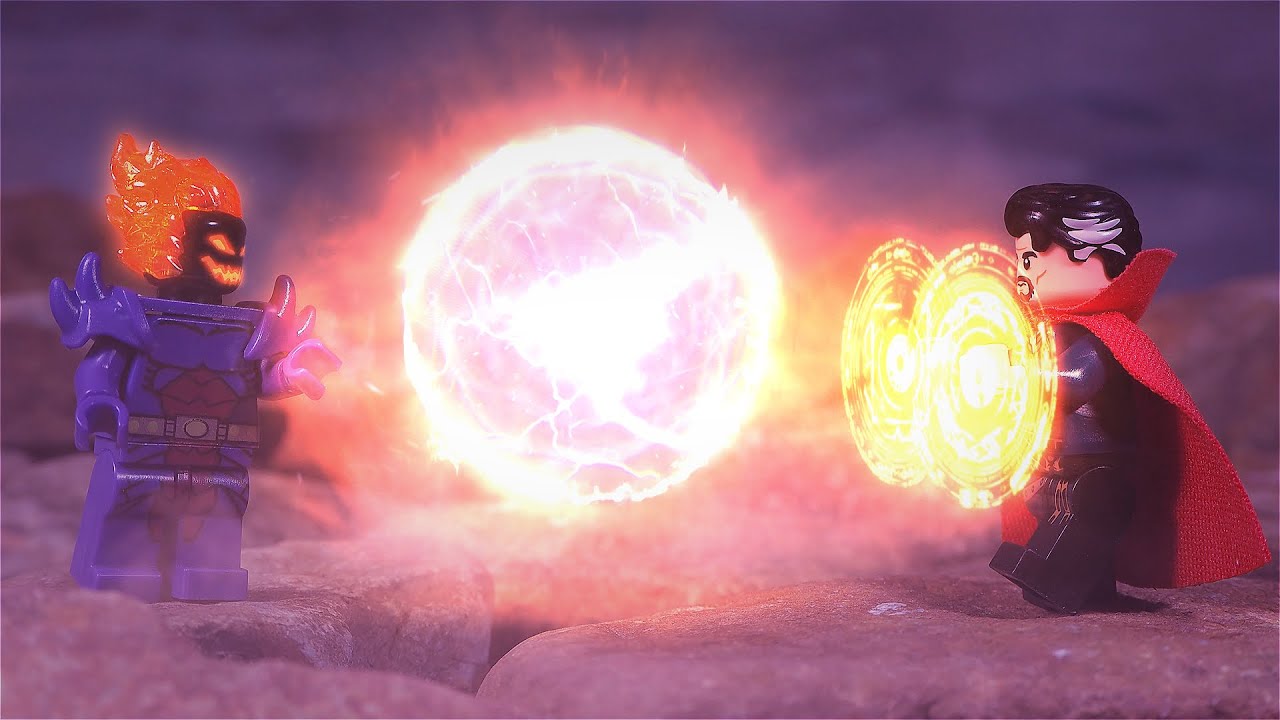 LEGO Doctor Strange VS Dormammu Lego Stop Motion | Doctor Strange in ...