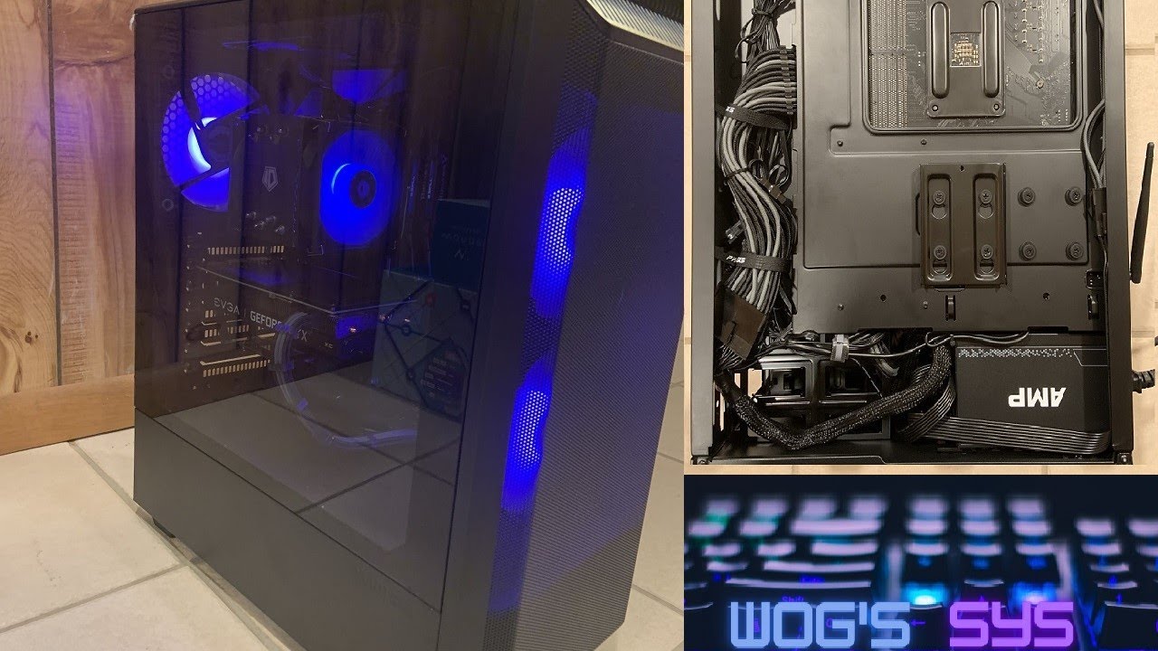 How to build a budget airflow pc computer using Phanteks P300a mesh AMD ...