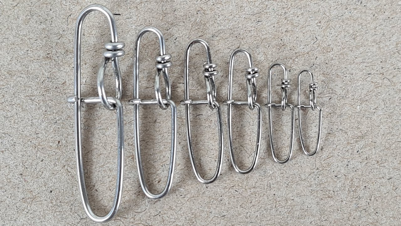 Making snaps for fishing (spinning | fly fishing) - YouTube