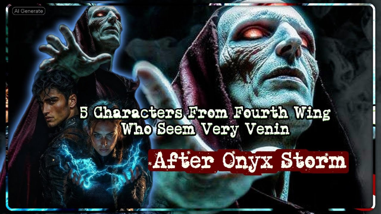 5 Characters From Fourth Wing Who Seem Very Venin After Onyx Storm ...