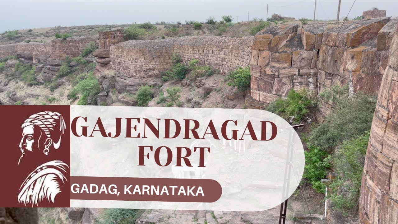 Gajendragad fort at Gadag - YouTube
